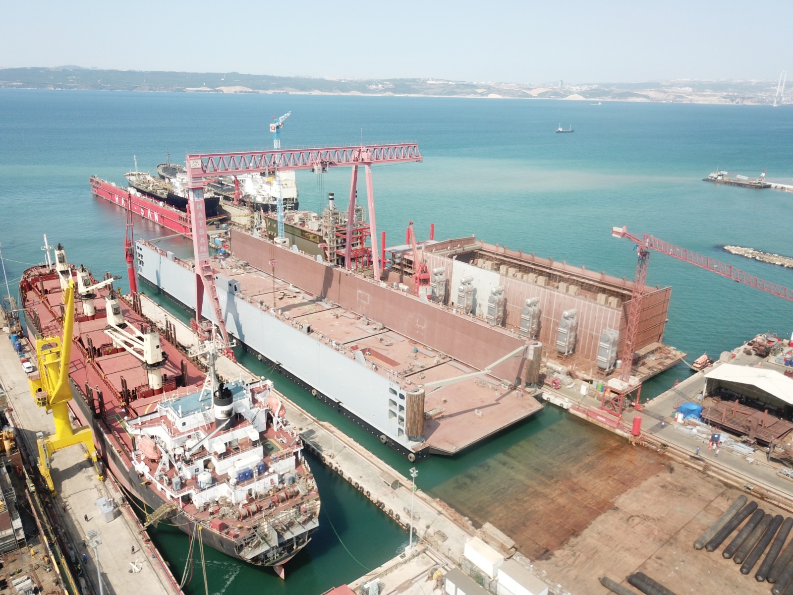 Floating Dock built for ASFAT Askeri Fabrika ve Tersane İşletme A.Ş ...