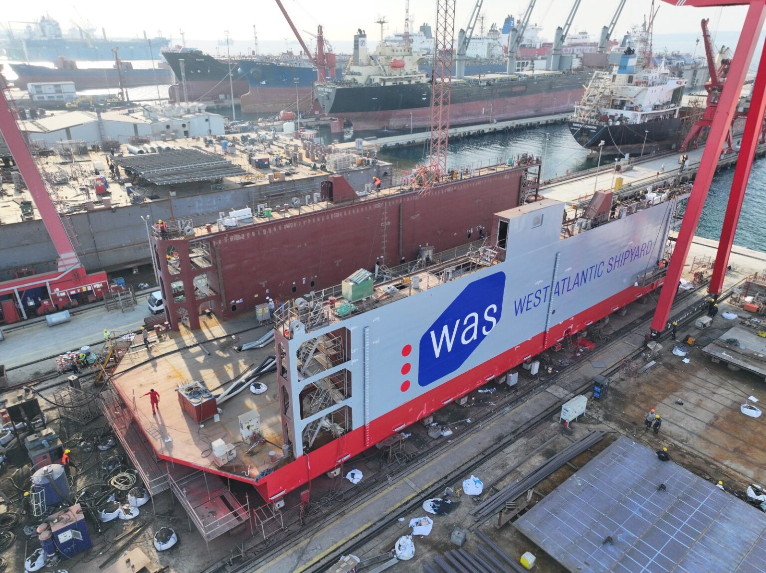 NB25 Floating Dock Succesfully Completed – Hat-San Shipyard – Your ...